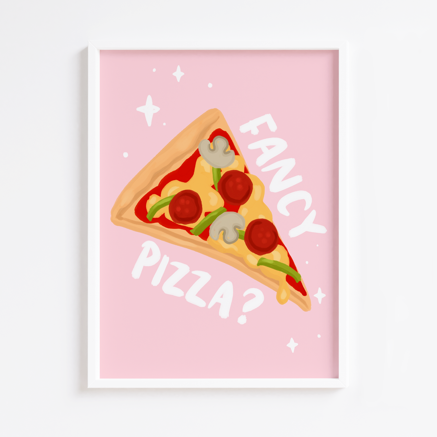 Fancy Pizza? Print – Peachi Prints