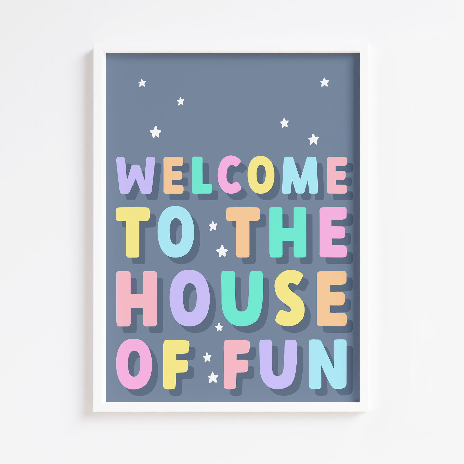 House of Fun Print – Peachi Prints