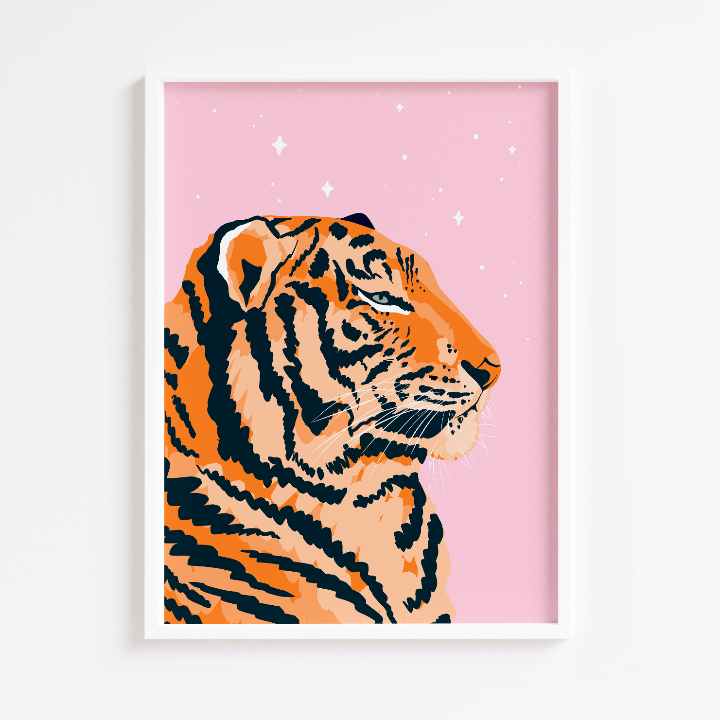 Solitude Tiger Print – Peachi Prints