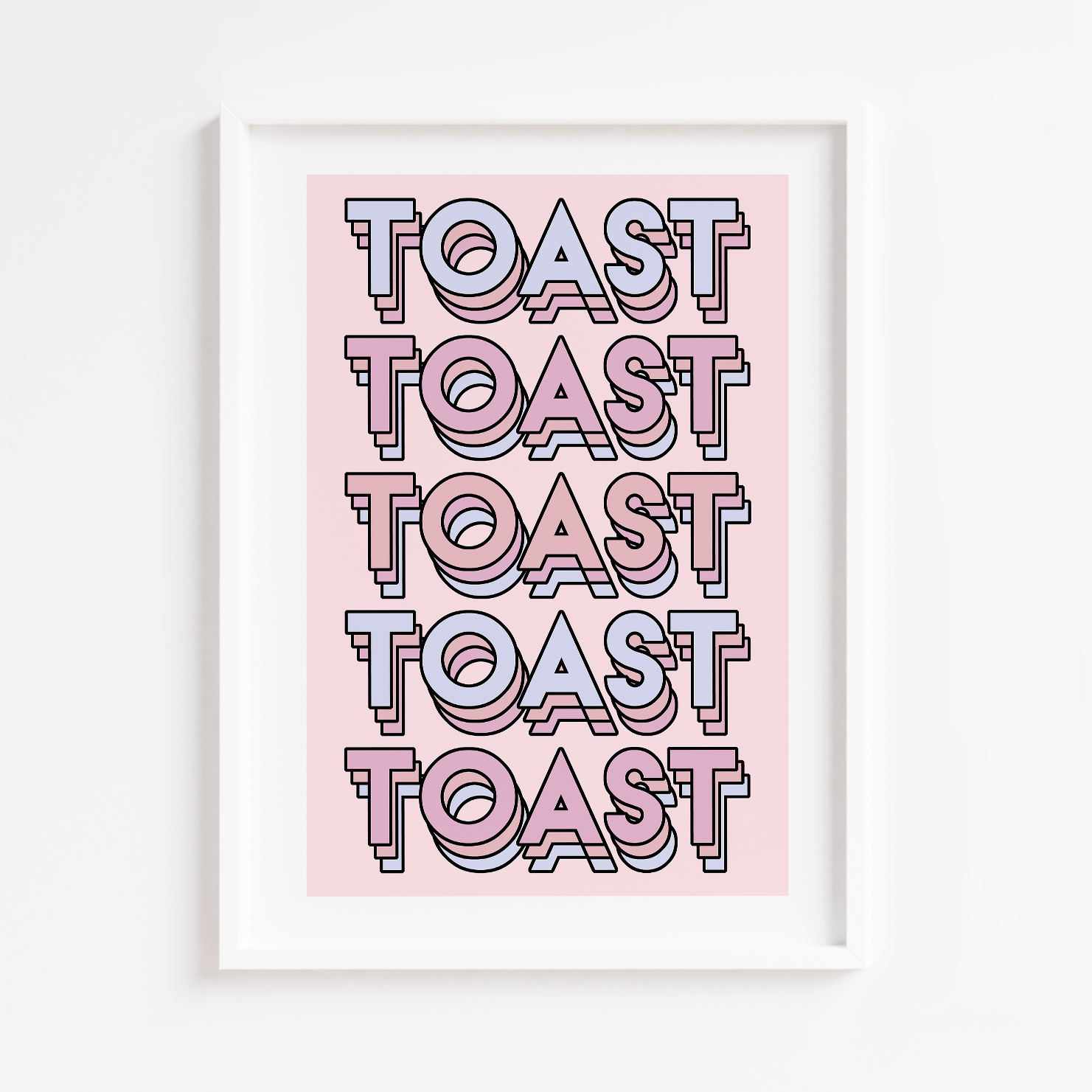 TOAST Print – Peachi Prints